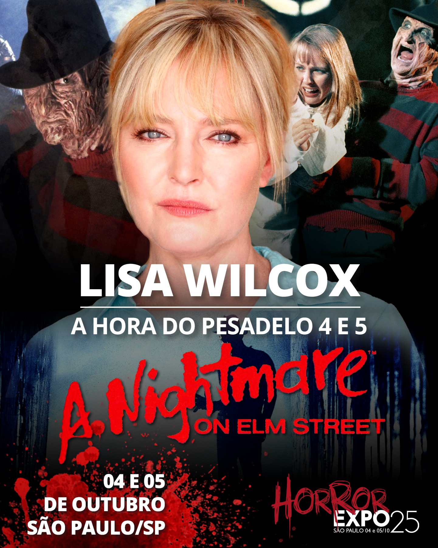 Atriz Lisa Wilcox é confirmada na Horror Expo Brasil 2025 - www ...